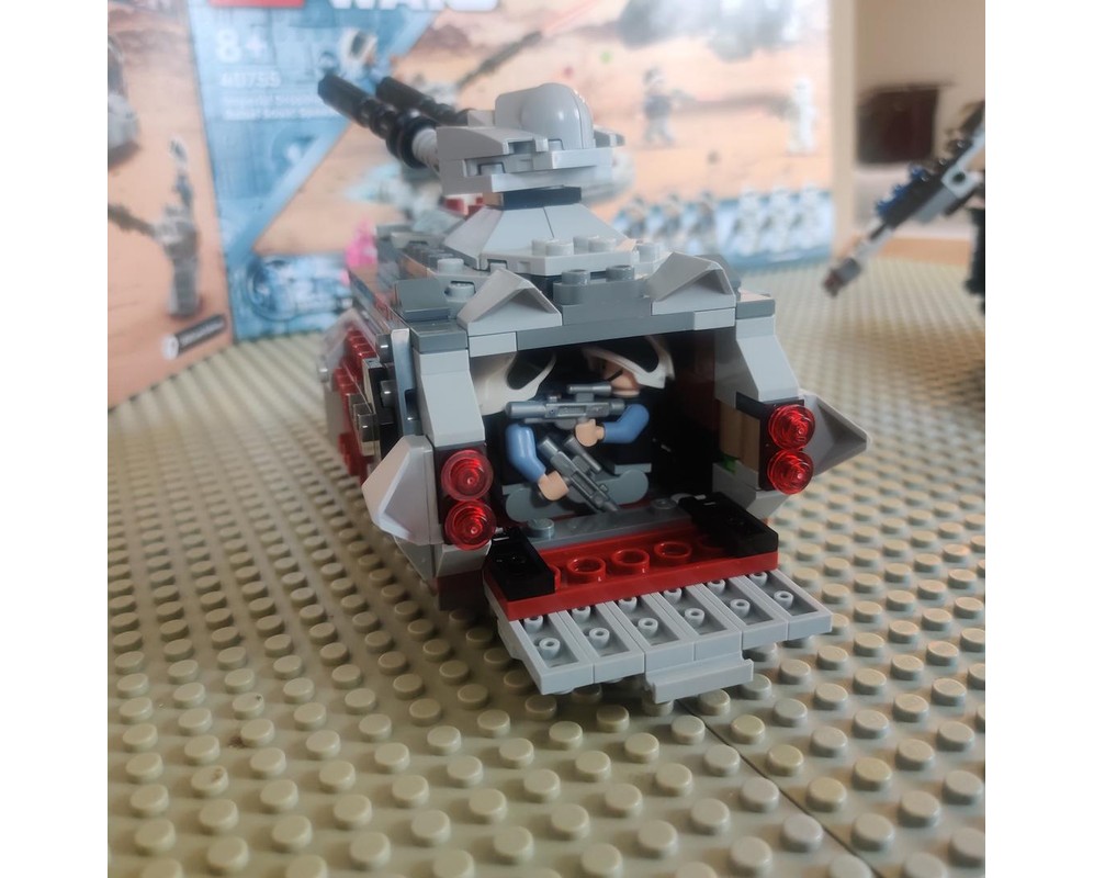 LEGO MOC 40755 2x ALT BUILD Imperial Gunship and Rebel APC by ...