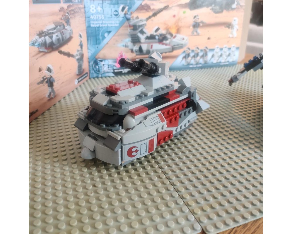 LEGO MOC 40755 2x ALT BUILD Imperial Gunship and Rebel APC by ...
