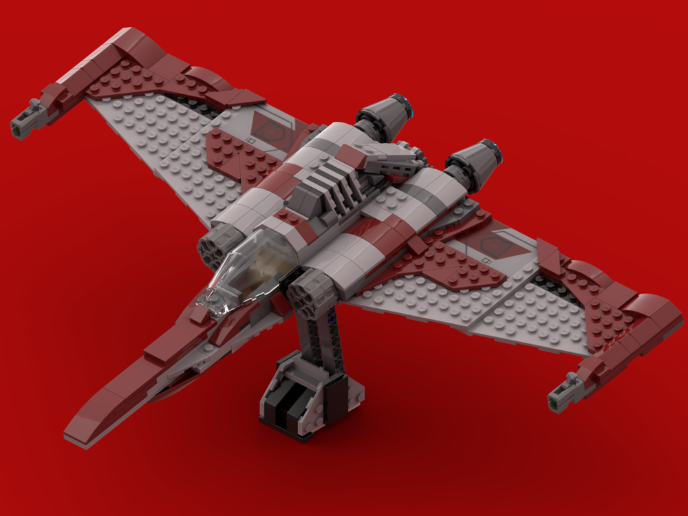 Lego Moc Ahsokas Z 95 Headhunter By 3liasblue Rebrickable Build