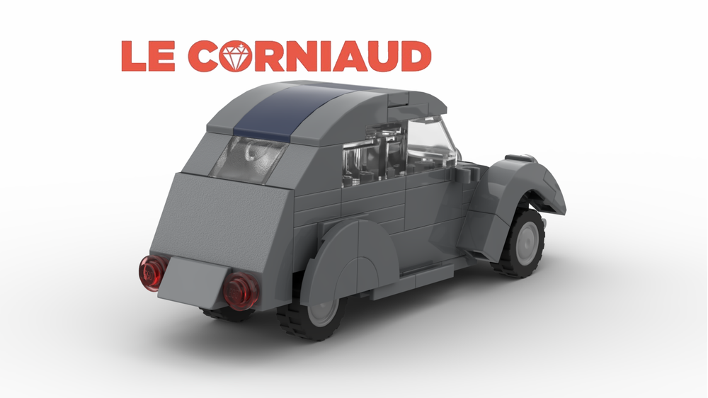 LEGO MOC 1958 Citroën 2CV Type AZLP "Le Corniaud" by BRSBricks ...