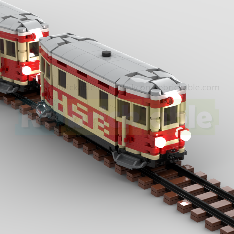 LEGO MOC Narrow Gauge 6W German Train GHE T 1 of the HSB - Harzer ...