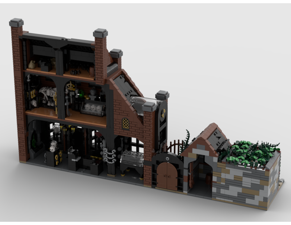 LEGO MOC Borgin and Burkes by Robbo888 | Rebrickable - Build with LEGO