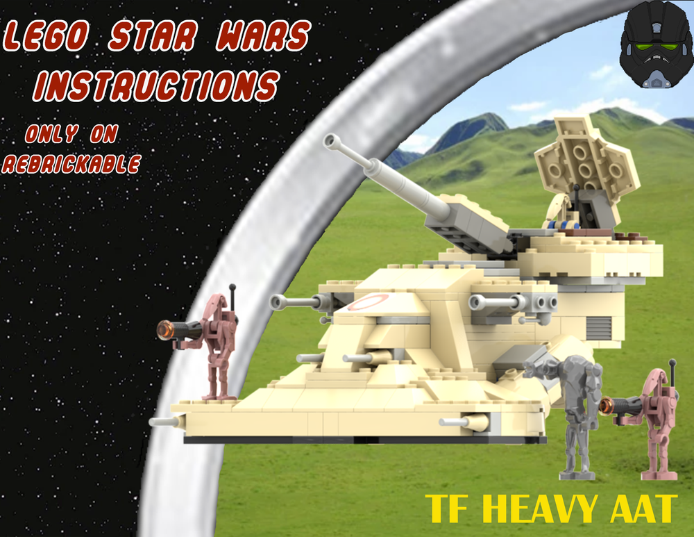 LEGO MOC Classic-Style TF Heavy AAT by CloneCreatesClassics ...