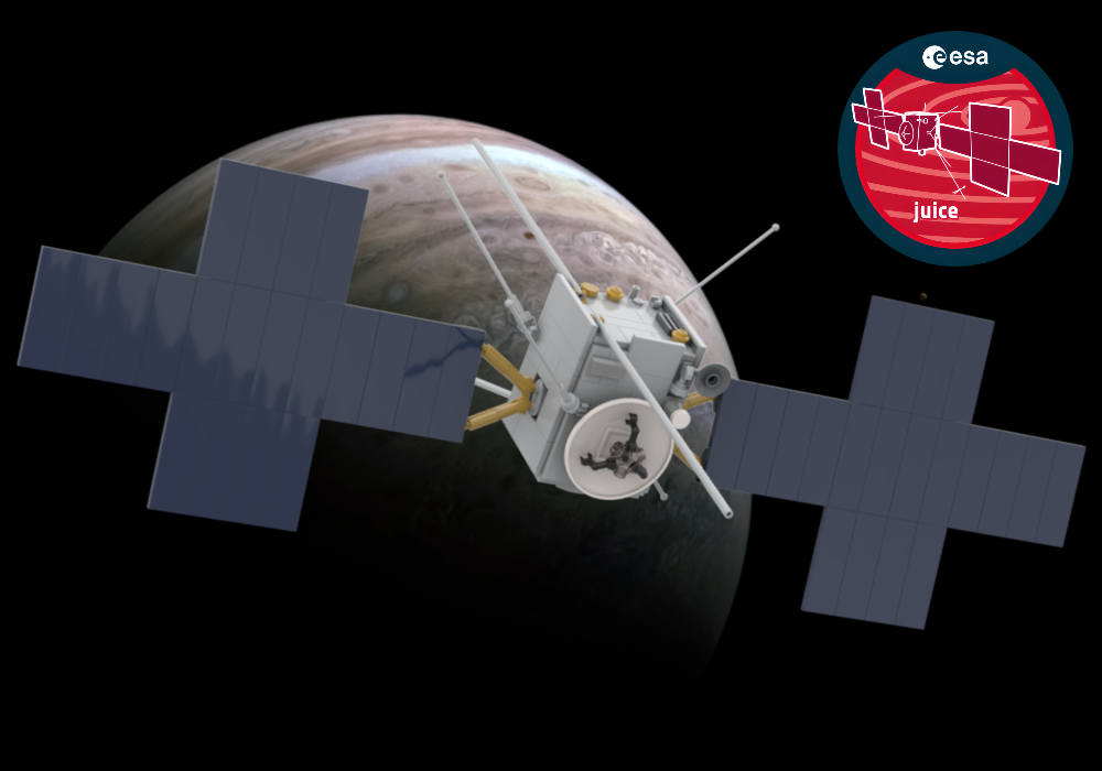 LEGO MOC JUICE (JUpiter ICy moons Explorer) Spacecraft by OrchardBuilds ...