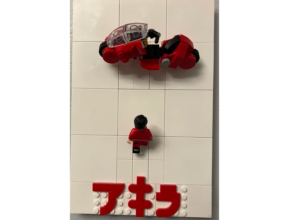 Lego Moc Akira Poster By Natenate Rebrickable Build With Lego