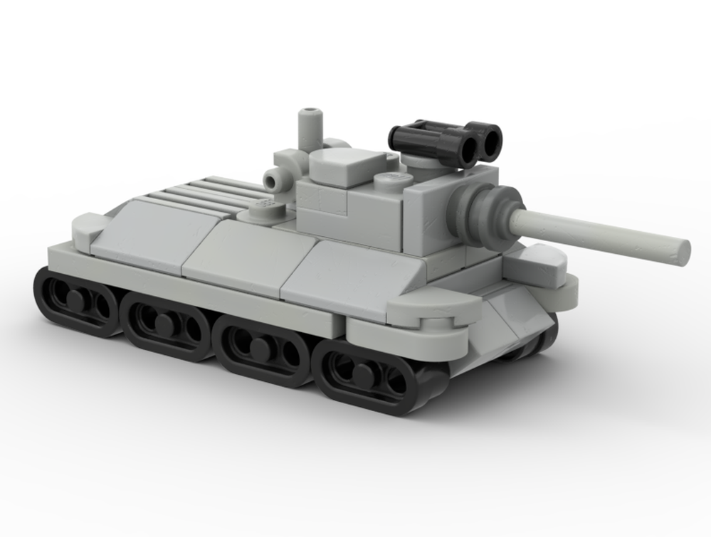 LEGO MOC T-34-76 by BasicBuilder23 | Rebrickable - Build with LEGO