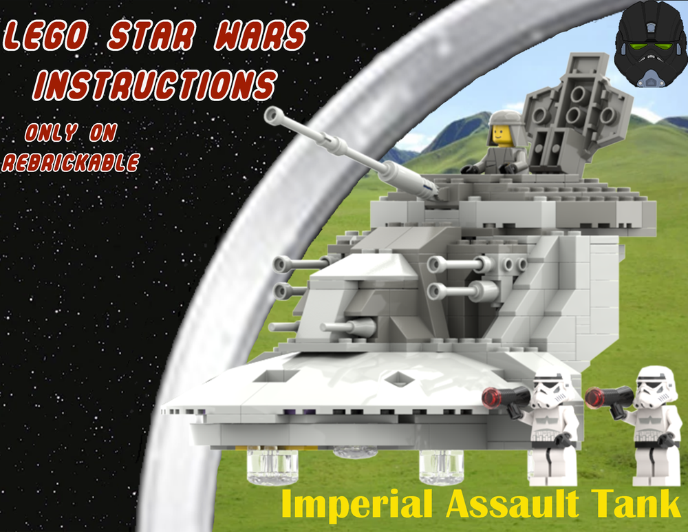 LEGO MOC Classic-Style Imperial Assault Tank by CloneCreatesClassics ...