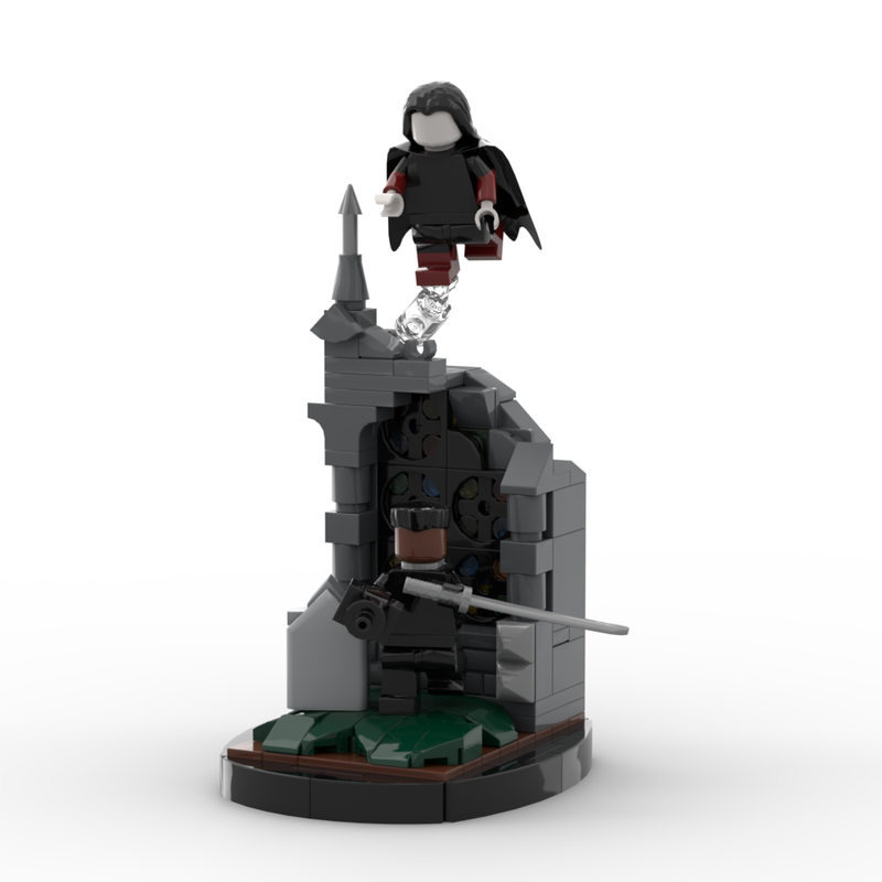 LEGO MOC Morbius & Blade Diorama by Dreadnought Designs | Rebrickable ...