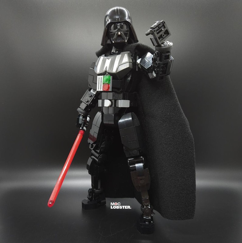 LEGO MOC Vader by Moc_Lobster | Rebrickable - Build with LEGO