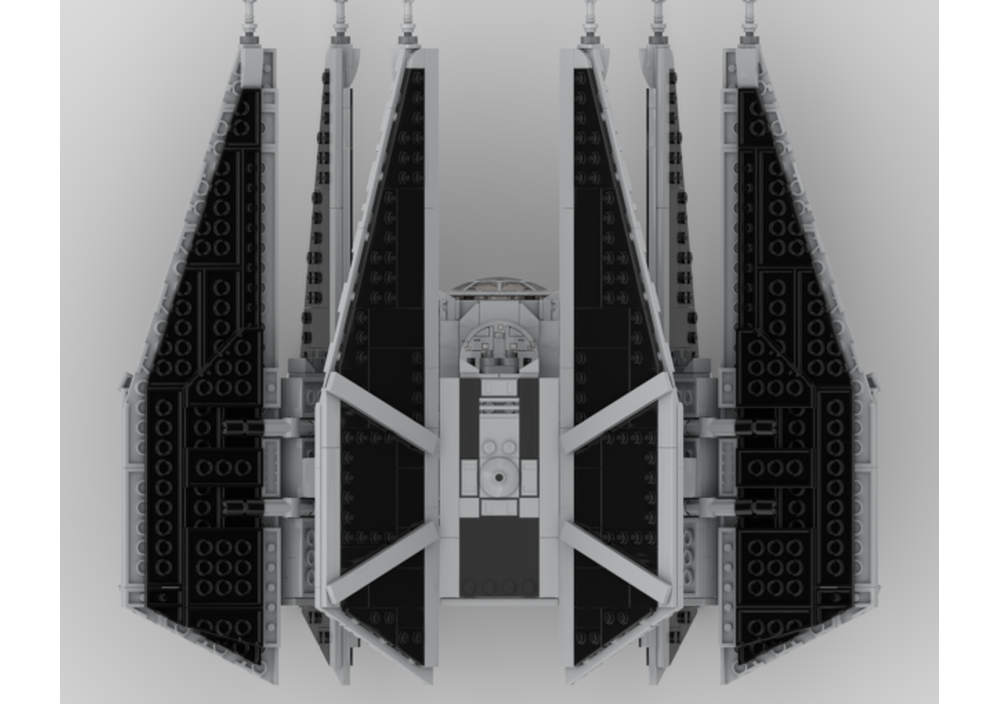 LEGO MOC TIE Defender by Eolingan | Rebrickable - Build with LEGO