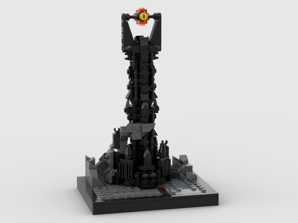 LEGO MOC Barad-Dur by Falconeagle117 | Rebrickable - Build with LEGO