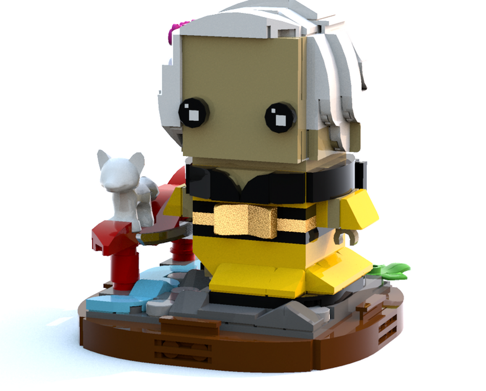 LEGO MOC The Witcher and the Fox by Igor X | Rebrickable - Build with LEGO