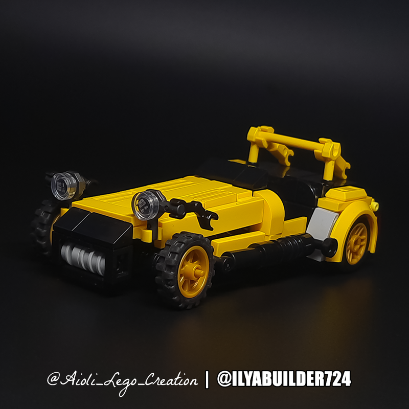 LEGO MOC Caterham Super Seven JPE from éX-Driver by ilyabuilder724 ...