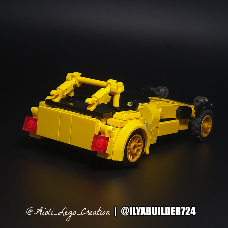 LEGO MOC Caterham Super Seven JPE from éX-Driver by ilyabuilder724 | Rebrickable - Build with LEGO