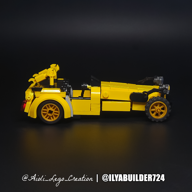 LEGO MOC Caterham Super Seven JPE from éX-Driver by ilyabuilder724 ...