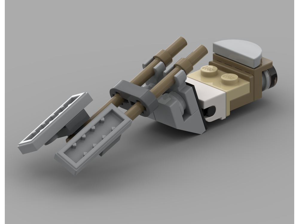 LEGO MOC Imperial Police Gunship by 3liasBlue | Rebrickable - Build ...