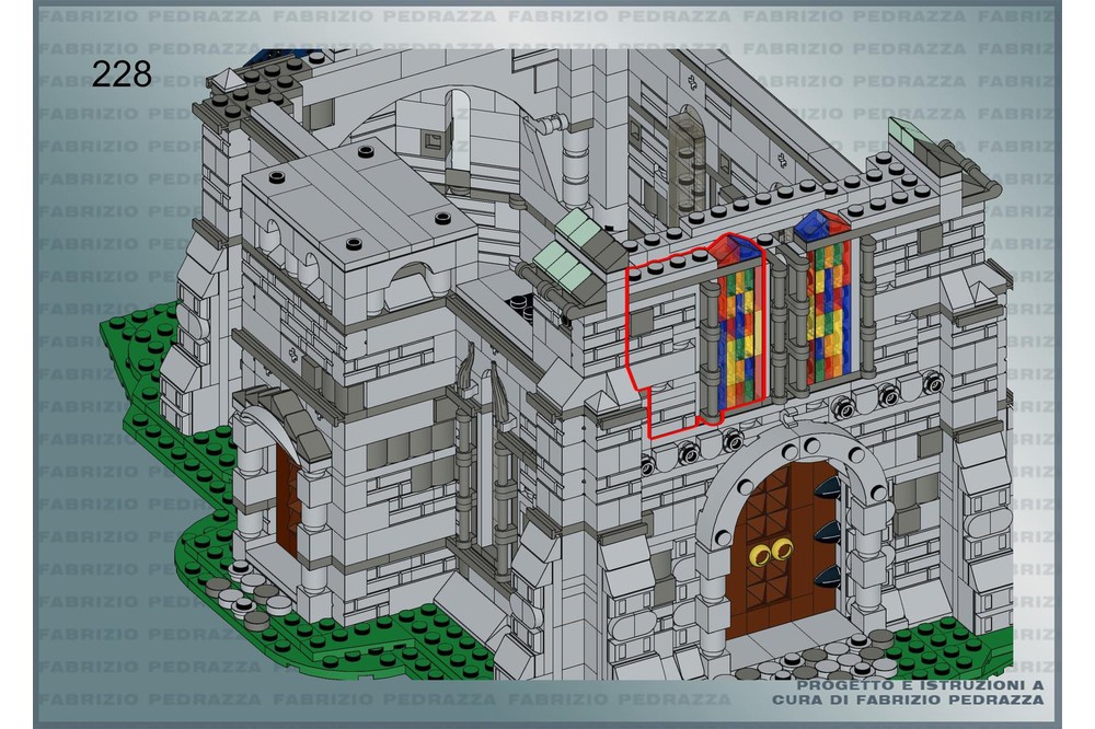 LEGO MOC-198172 The Old Church by BrickFab Creations | Rebrickable ...