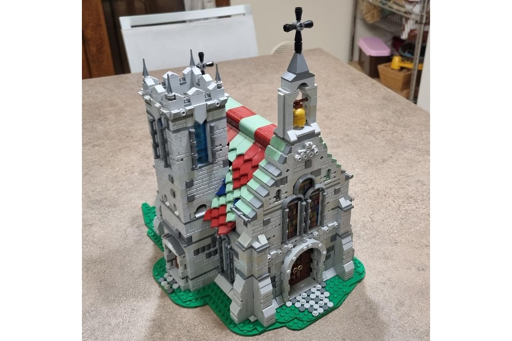 LEGO MOC-198172 The Old Church by BrickFab Creations | Rebrickable ...