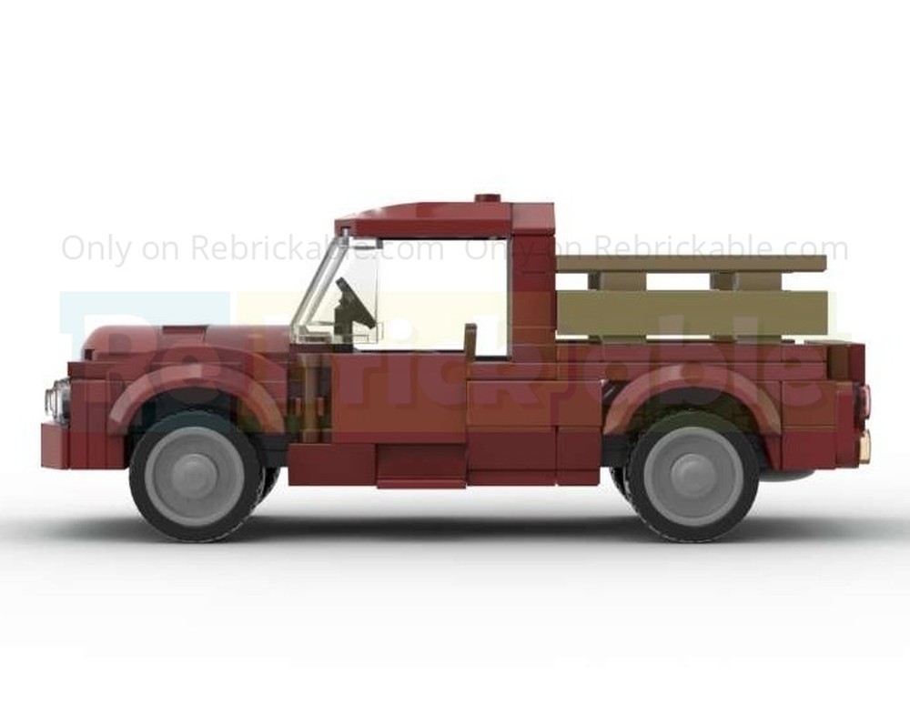 LEGO MOC-198178 Holiday Truck by Brick Industries | Rebrickable - Build ...