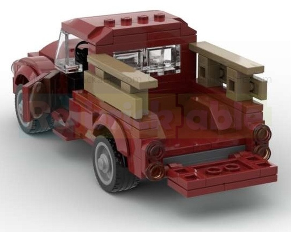 LEGO MOC-198178 Holiday Truck by Brick Industries | Rebrickable - Build ...