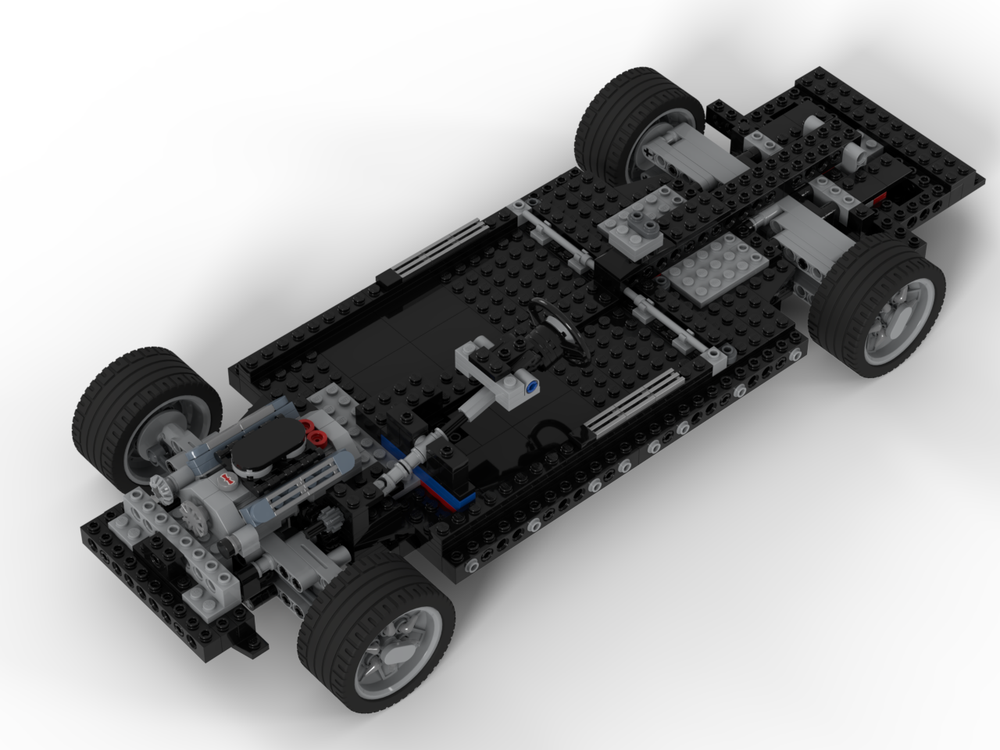 LEGO MOC 60's TV Series Batmobile MOD by Linse | Rebrickable - Build ...