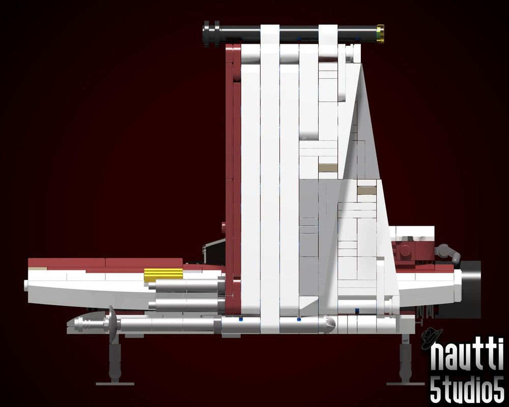 LEGO MOC RF-42 M-wing Stealthfighter by hautti5 | Rebrickable - Build ...