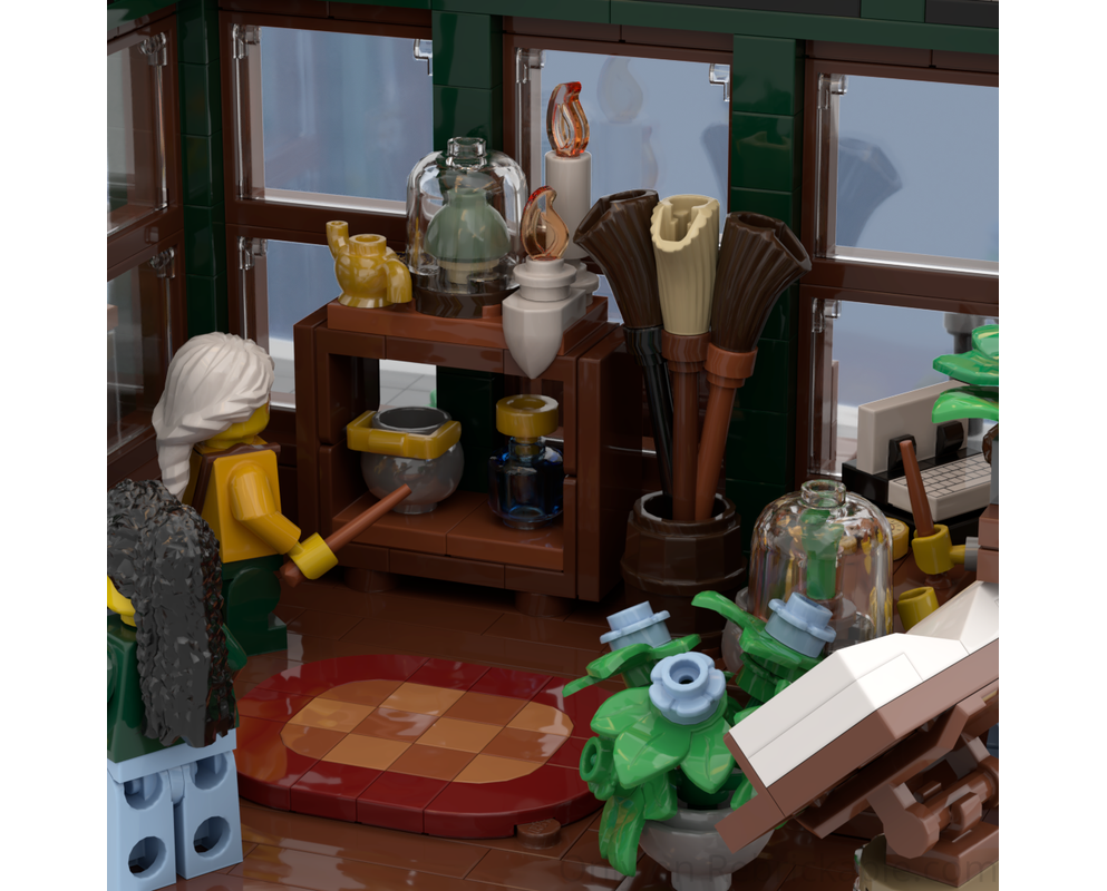 LEGO MOC Goodwin Apothecary by rebelnili | Rebrickable - Build with LEGO