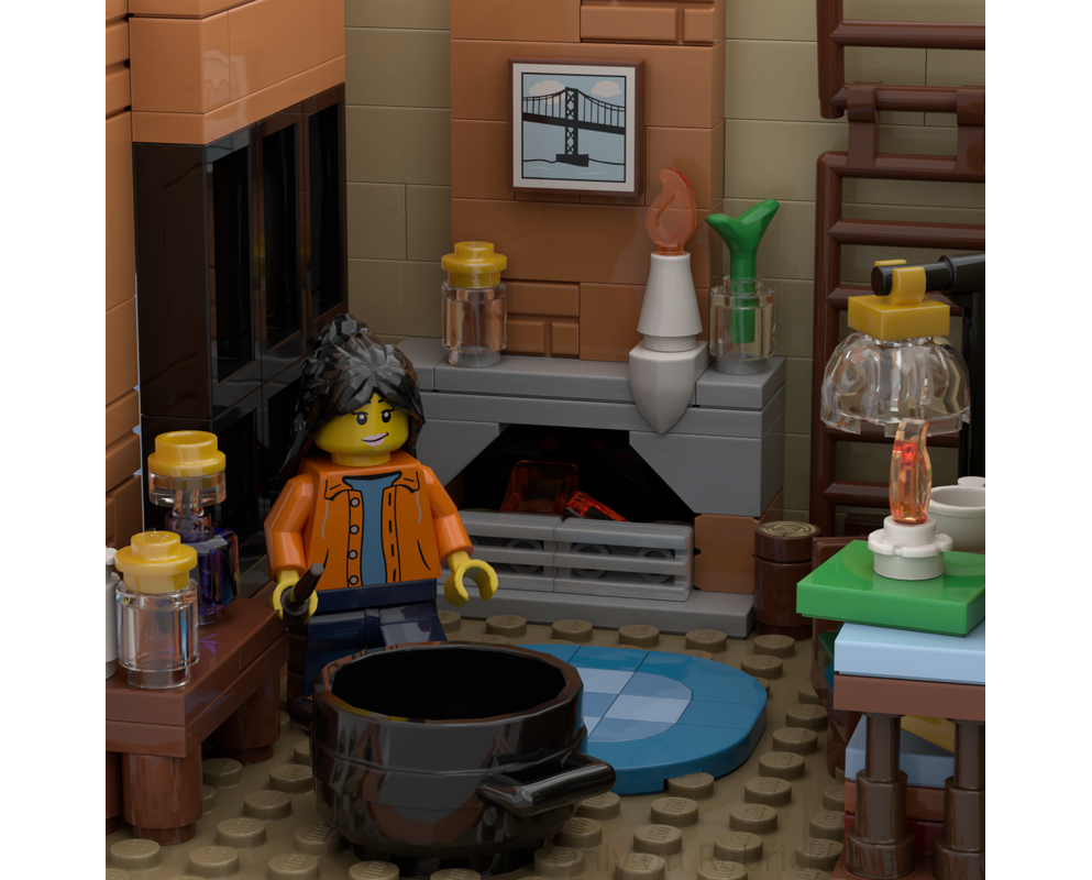 LEGO MOC Goodwin Apothecary by rebelnili | Rebrickable - Build with LEGO