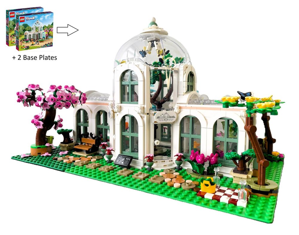LEGO MOC Botanical Gardens Park Alternate build of 2x 41757 by re ...