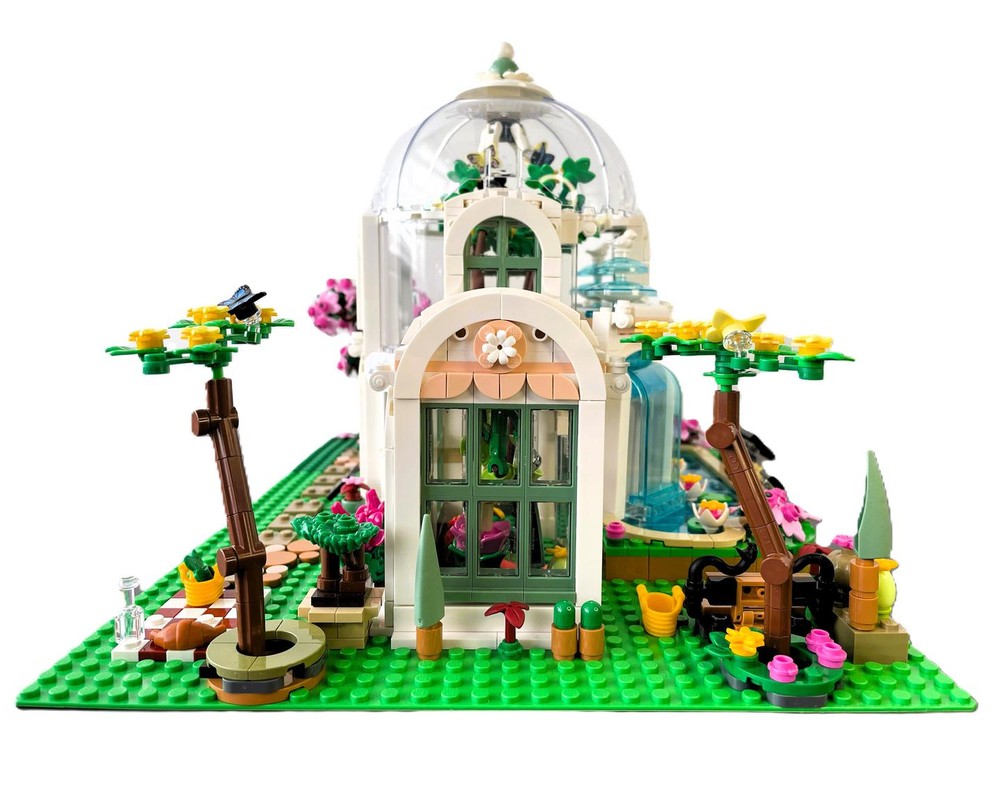 Lego Moc Botanical Gardens Park Alternate Build Of 2x 41757 By Re
