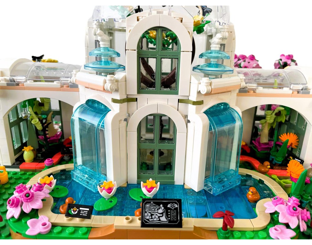 Lego Moc Botanical Gardens Park Alternate Build Of 2x 41757 By Re