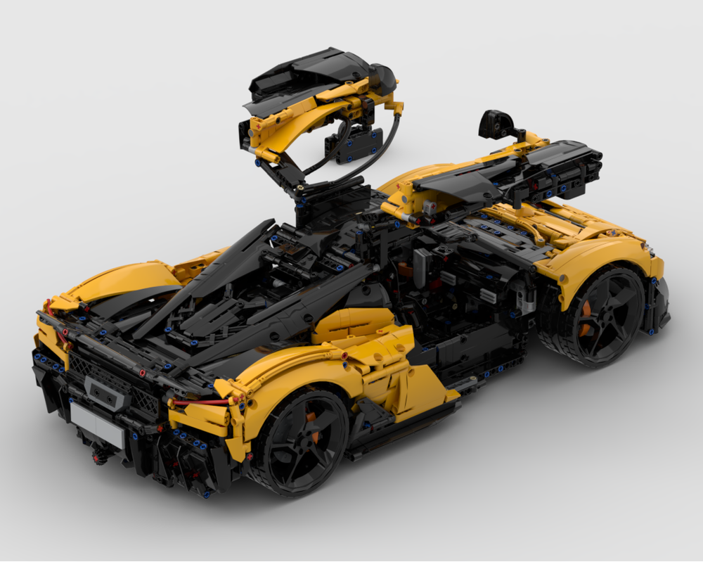 LEGO MOC Mclaren W1 by SKC_LEGO | Rebrickable - Build with LEGO