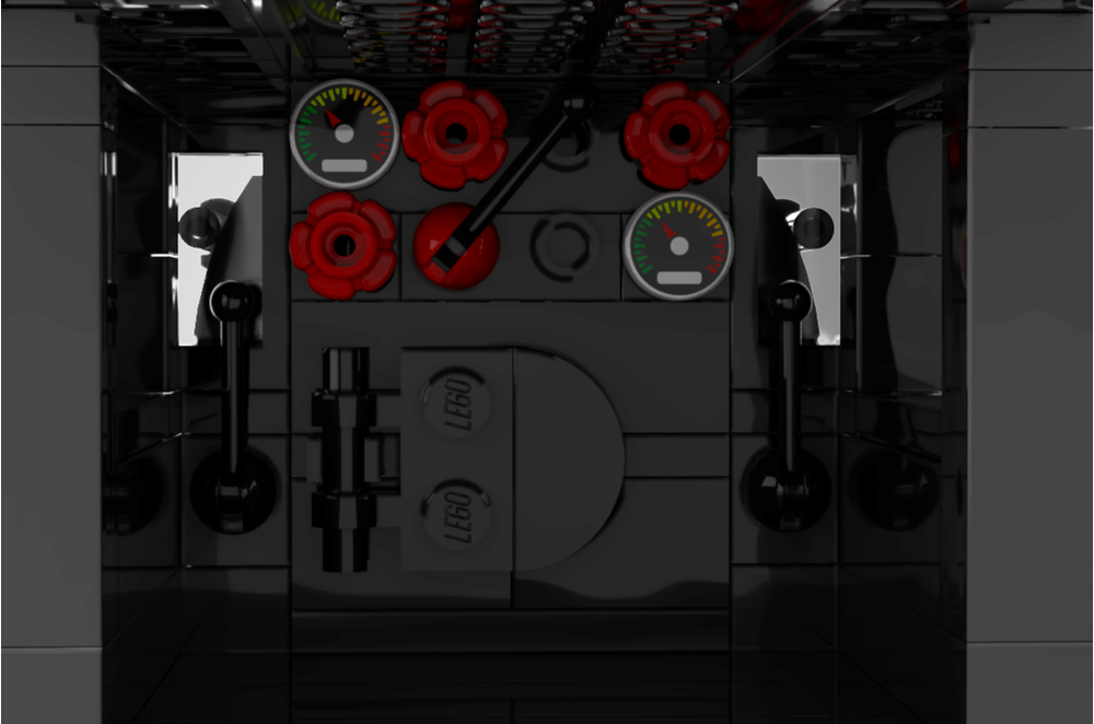 LEGO MOC UNION PACIFIC BIG BOY 4014 by Olivier312 | Rebrickable - Build ...