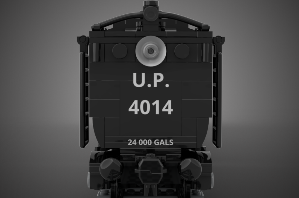 LEGO MOC UNION PACIFIC BIG BOY 4014 by Olivier312 | Rebrickable - Build ...