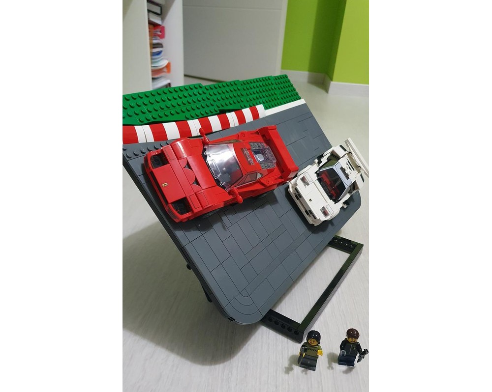 LEGO MOC speed champions stand by virgilebrickfan | Rebrickable - Build ...