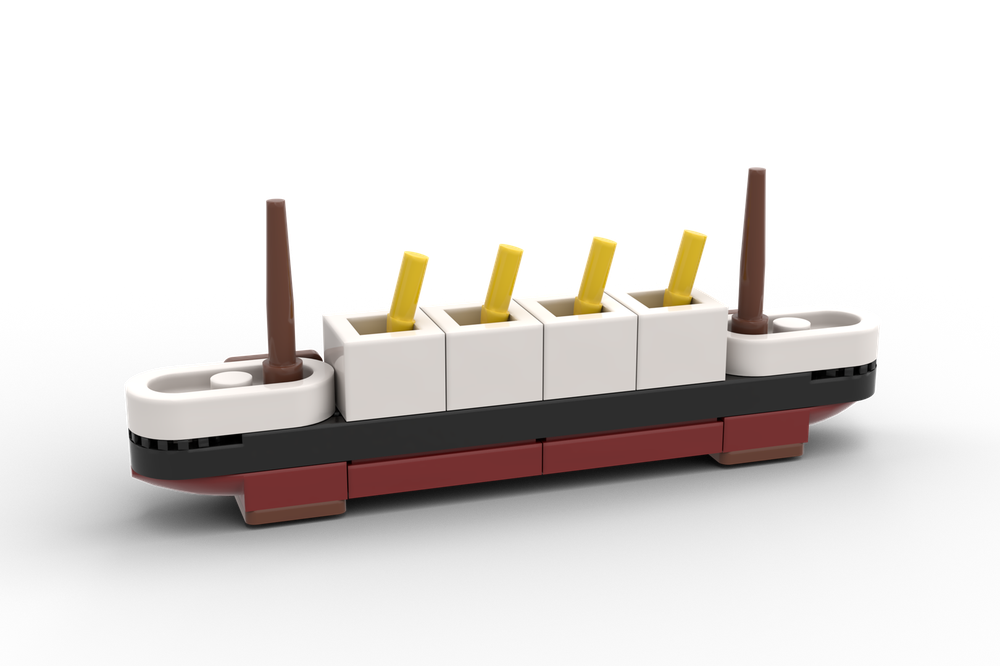 LEGO MOC Micro Titanic 10294 by luc.afol | Rebrickable - Build with LEGO