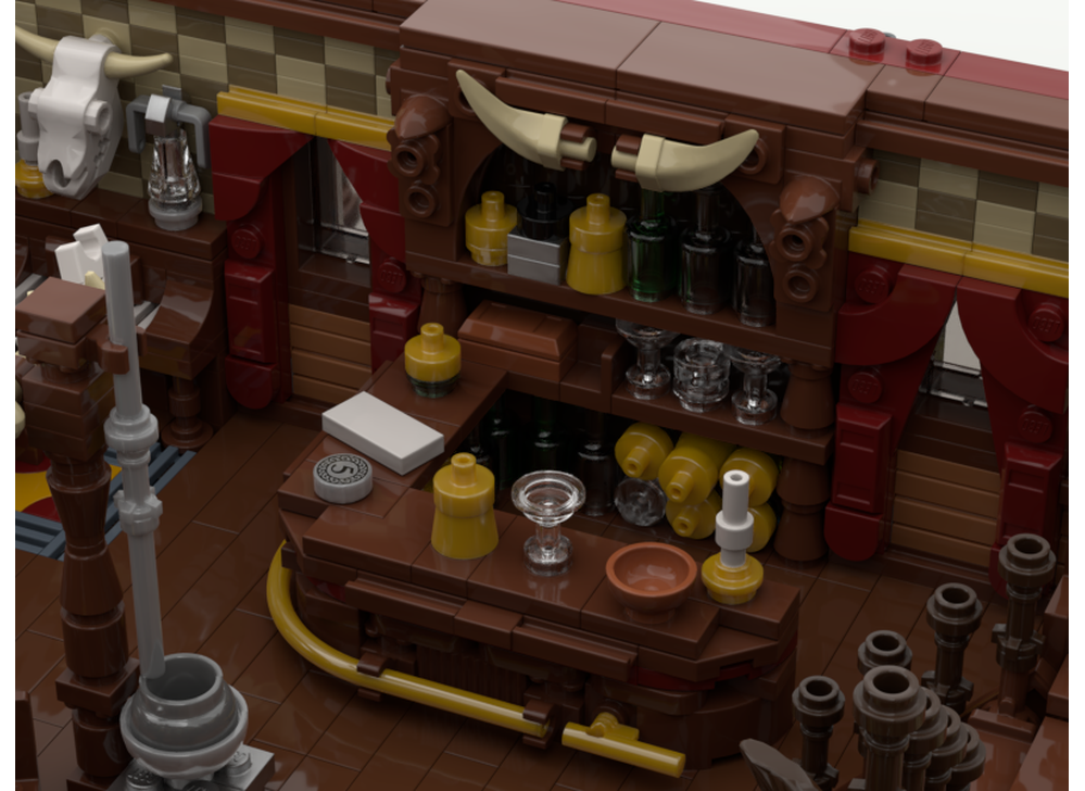 LEGO MOC-198213 Red Dead Redemption 2 - Valentine Saloon by Pontus ...