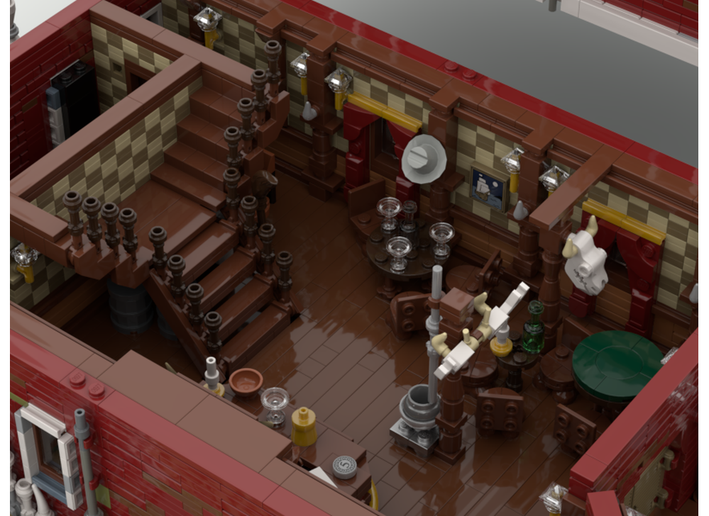 LEGO MOC-198213 Red Dead Redemption 2 - Valentine Saloon by Pontus ...