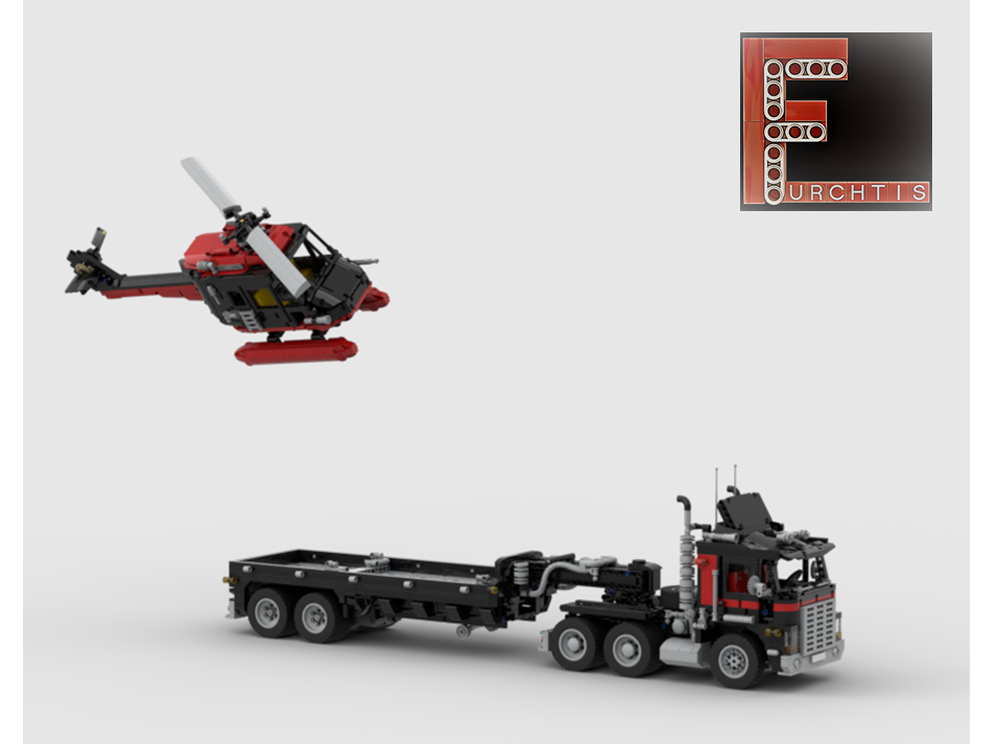 LEGO MOC 5590 Whirl and Wheel Super Truck XL full RC by Furchtis ...
