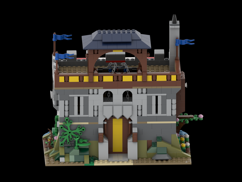 Lego Moc 31120 Portcullis Castle By Stoeptegel Rebrickable Build