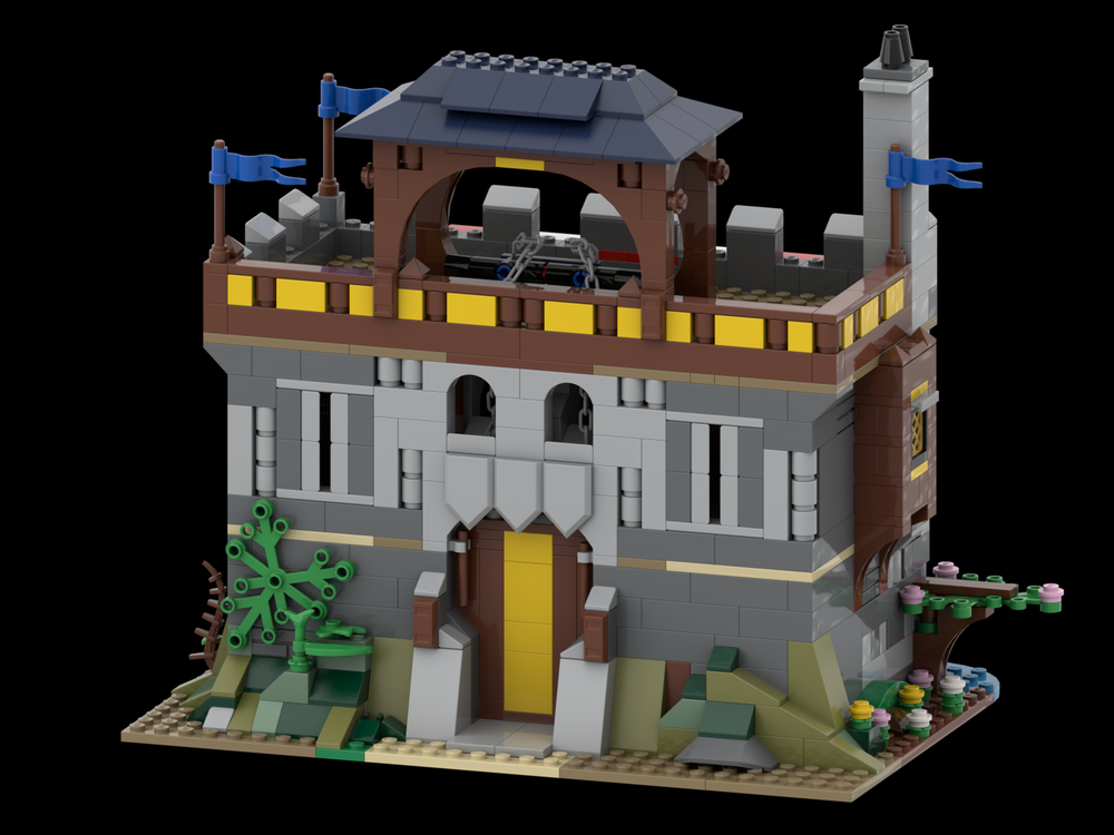 Lego Moc 31120 Portcullis Castle By Stoeptegel Rebrickable Build