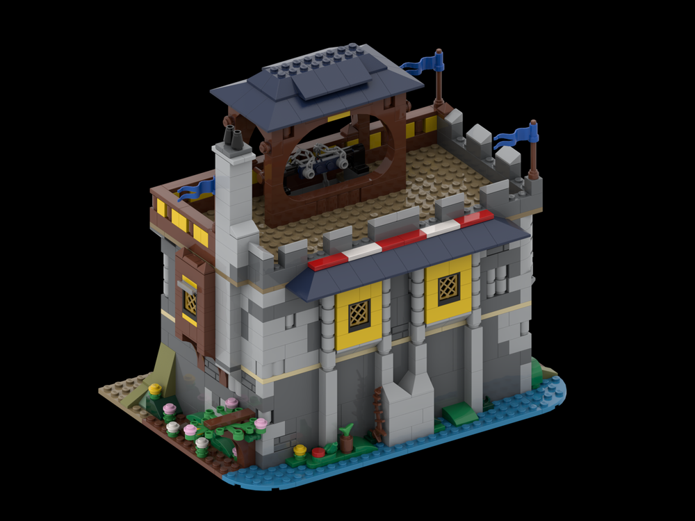 Lego Moc 31120 Portcullis Castle By Stoeptegel Rebrickable Build