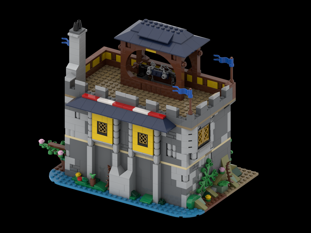 Lego Moc 31120 Portcullis Castle By Stoeptegel Rebrickable Build