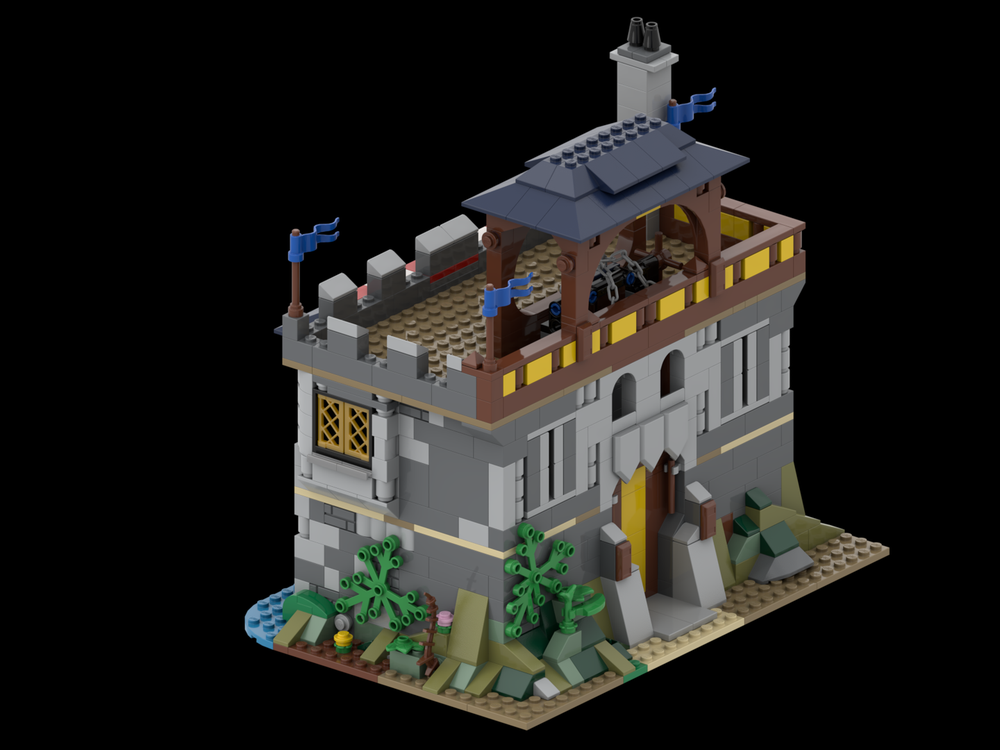 Lego Moc 31120 Portcullis Castle By Stoeptegel Rebrickable Build