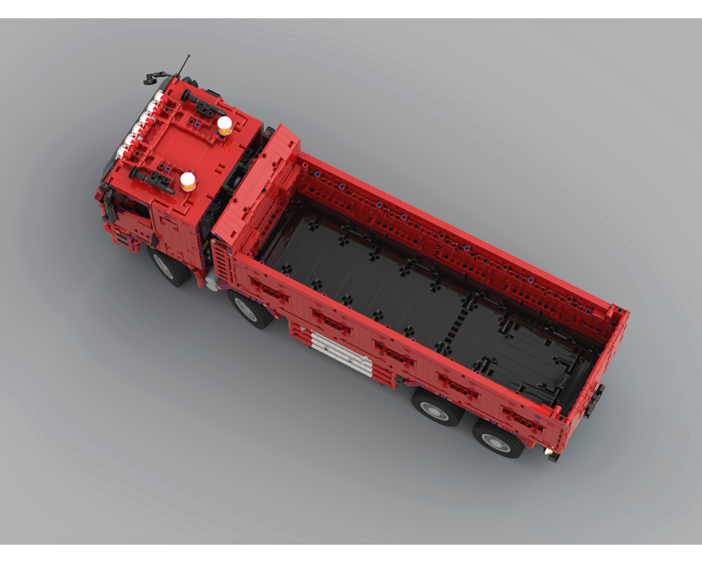 LEGO MOC Technic RC Pneumatic Dump Truck (BuWizz) by @McCatty_TECH ...