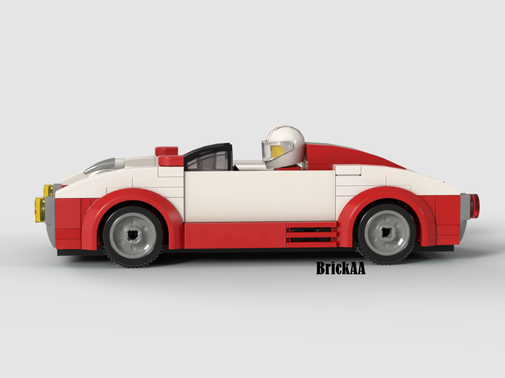 LEGO MOC White sport car by BrickAA | Rebrickable - Build with LEGO