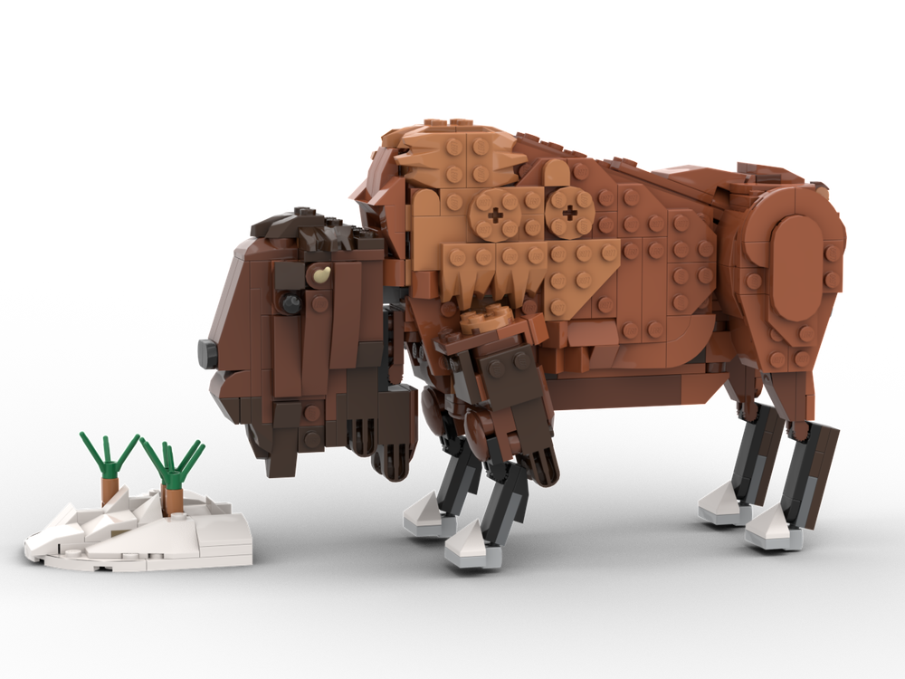 LEGO MOC 31154 American Bison by Mmonk13 | Rebrickable - Build with LEGO