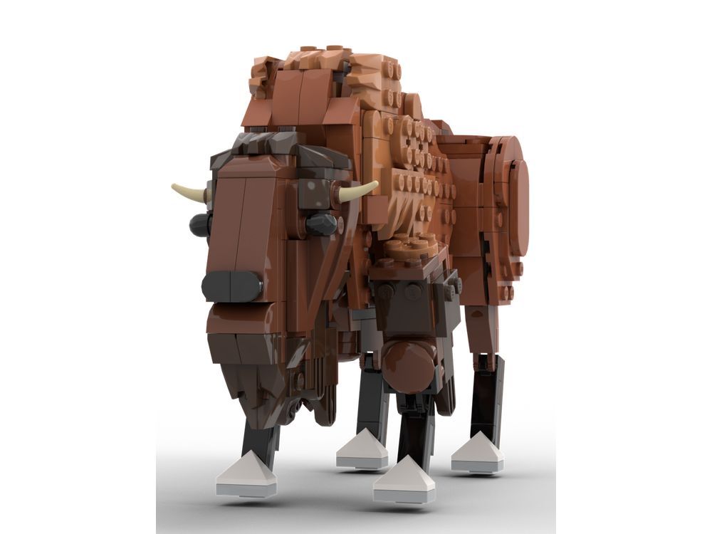 LEGO MOC 31154 American Bison by Mmonk13 | Rebrickable - Build with LEGO