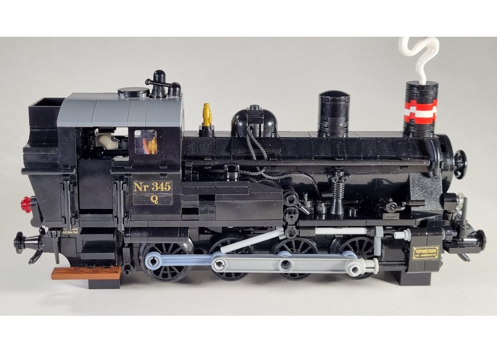 LEGO MOC DSB Litra Q 345. Danish steam locomotive. by Christoffer ...