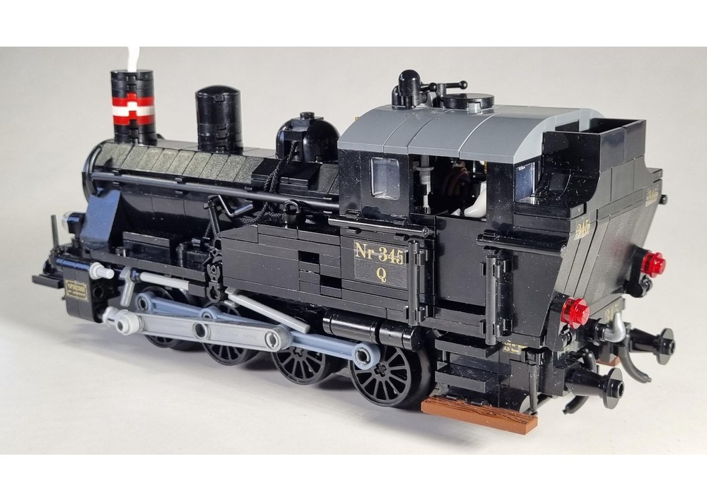 LEGO MOC DSB Litra Q 345. Danish steam locomotive. by Christoffer ...